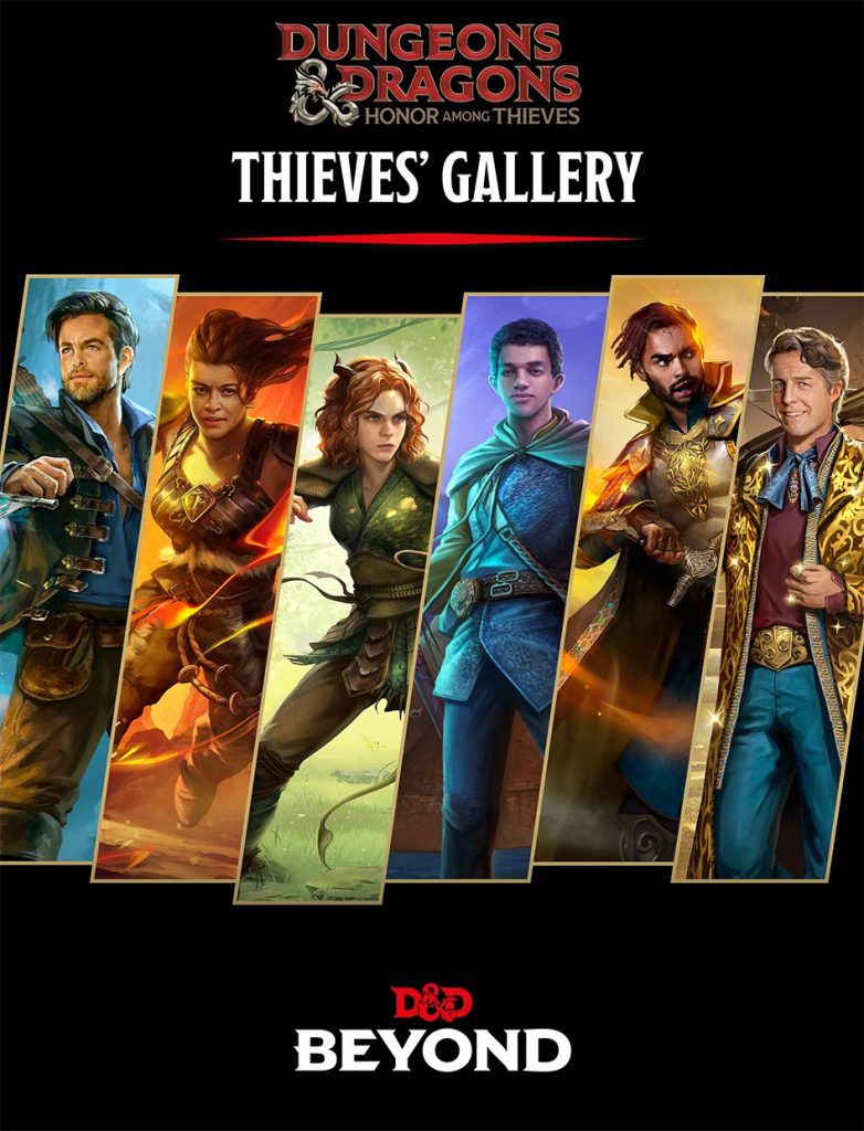 Dungeons & Dragons: D&D Beyond revela fichas dos personagens do filme ...