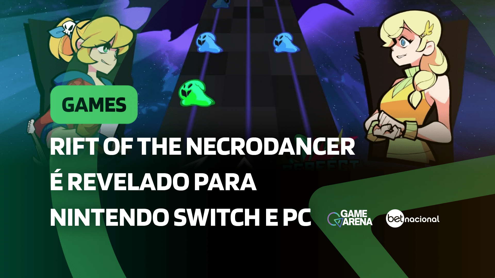 Rift of the NecroDancer é revelado para Nintendo Switch e PC | Game Arena