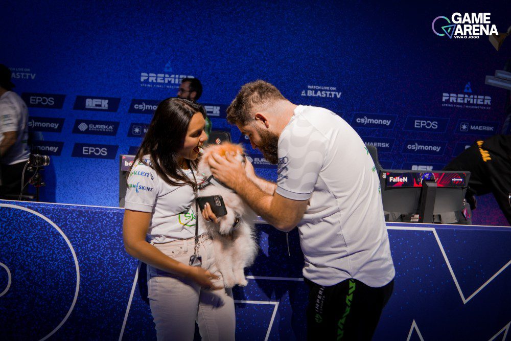 BLAST Final: Pé quente, Bartô viu FalleN jogar pela 1ª vez | Game Arena
