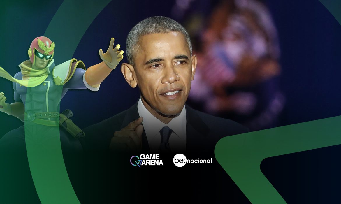 Ex-presidente dos EUA, Barack Obama, é main Captain Falcon em Smash ...