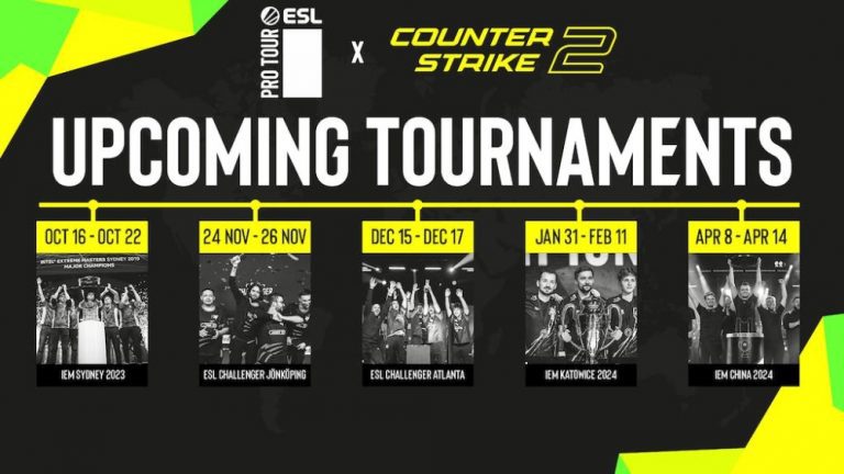 ESL divulga lista de torneios que serão jogados no CS2; veja quais | Game Arena