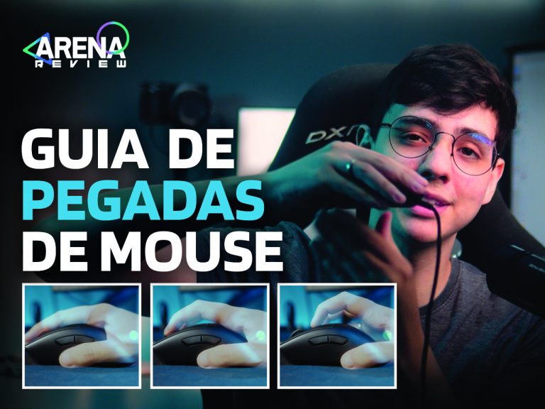 Guia sobre pegadas de mouse: saiba qual é a sua | Game Arena
