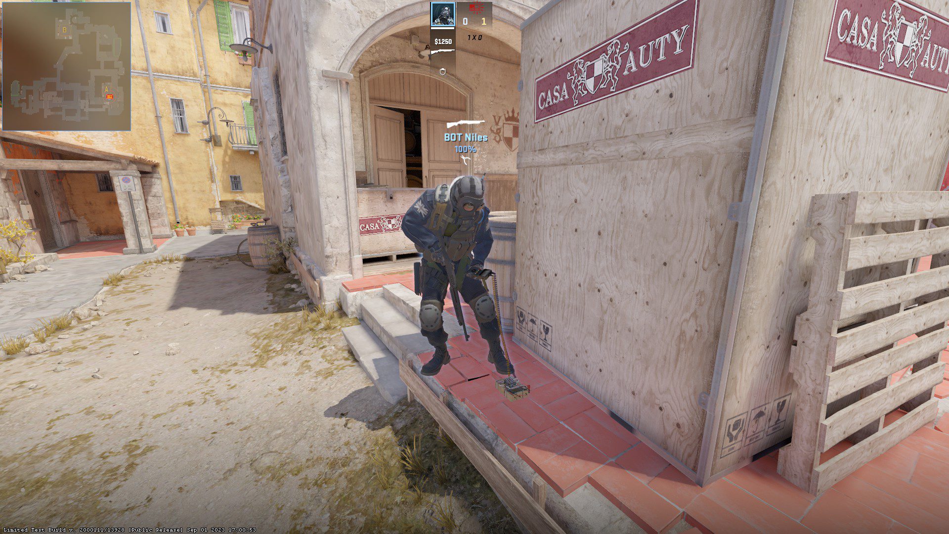 CS2 possui diferença visual em CT defusando C4 com e sem kit | Game Arena