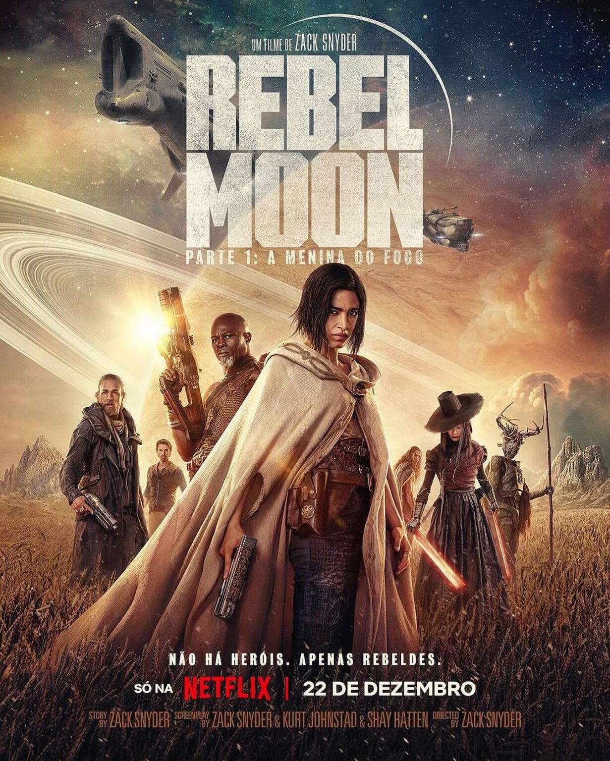 Rebel Moon, de Zack Snyder, ganha novo trailer | Game Arena