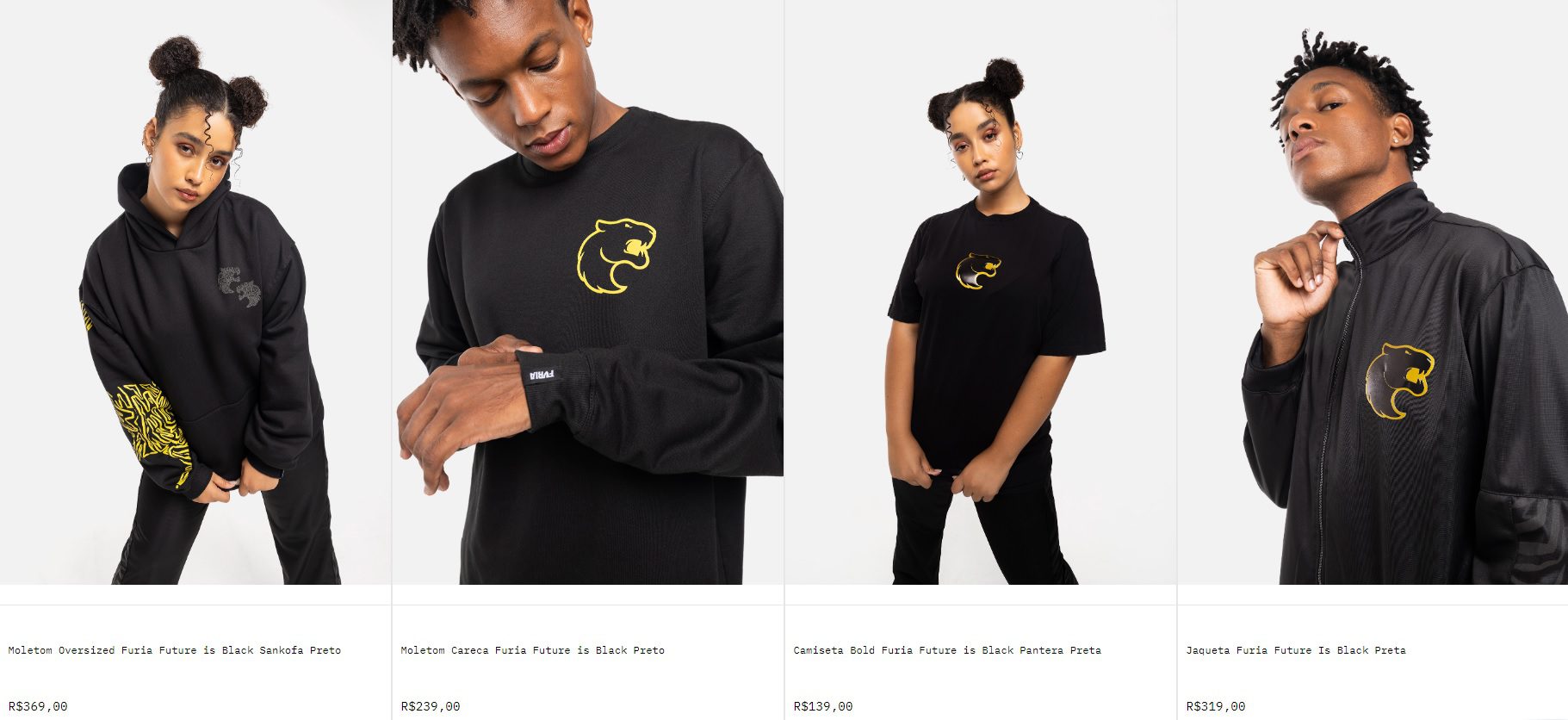 FURIA lança linha casual de roupas "Future is Black" | Game Arena