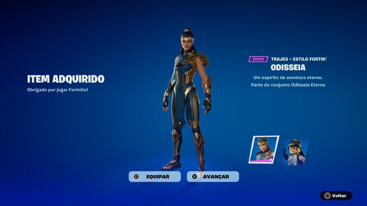 Fortnite: como conseguir a skin Odisseia e liberar os estilos ...