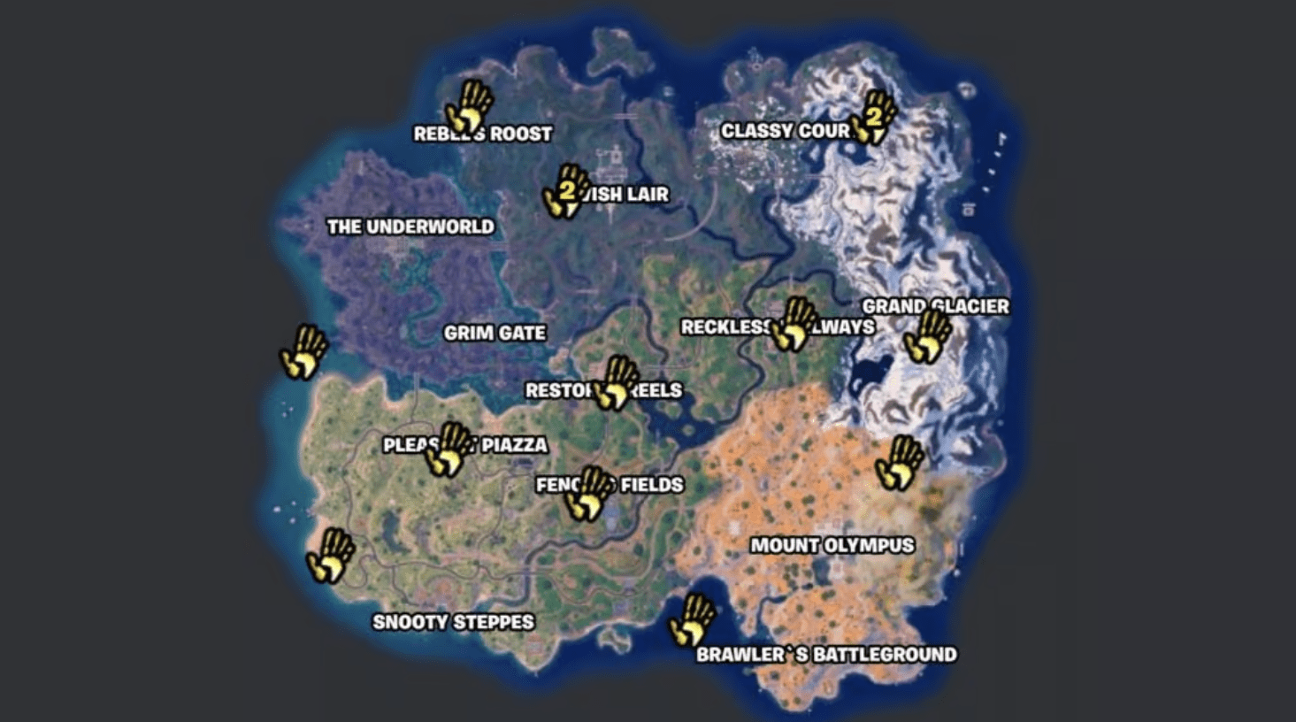 Fortnite: onde encontrar as Máquinas de vendas do Midas e as Estações ...