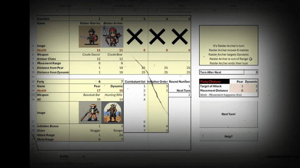 Jogo inspirado em Fallout roda completamente no Excell; confira: | Game ...