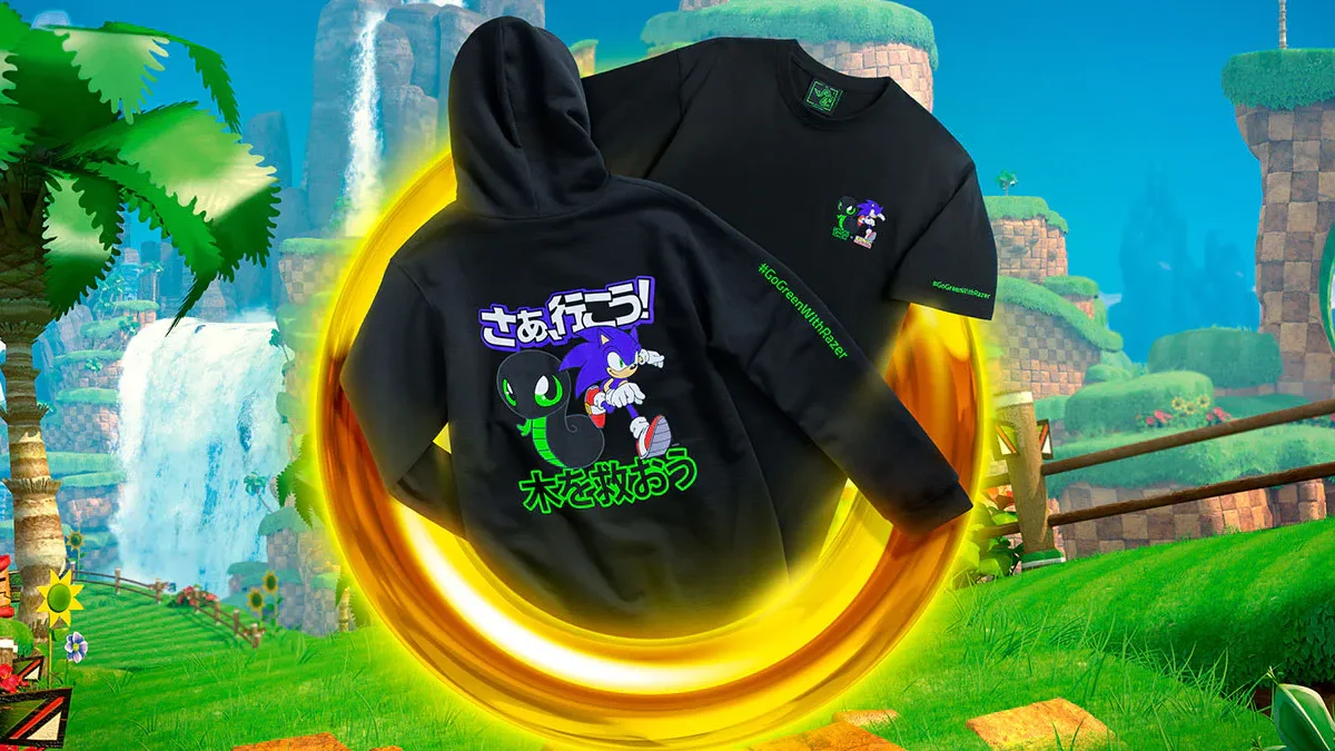 Razer e SEGA produzem colaboração inédita entre mascotes Sonic e Sneki ...