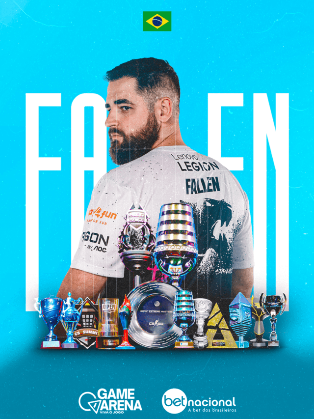 PRINCIPAIS TÍTULOS DA CARREIRA DE FALLEN - Game Arena