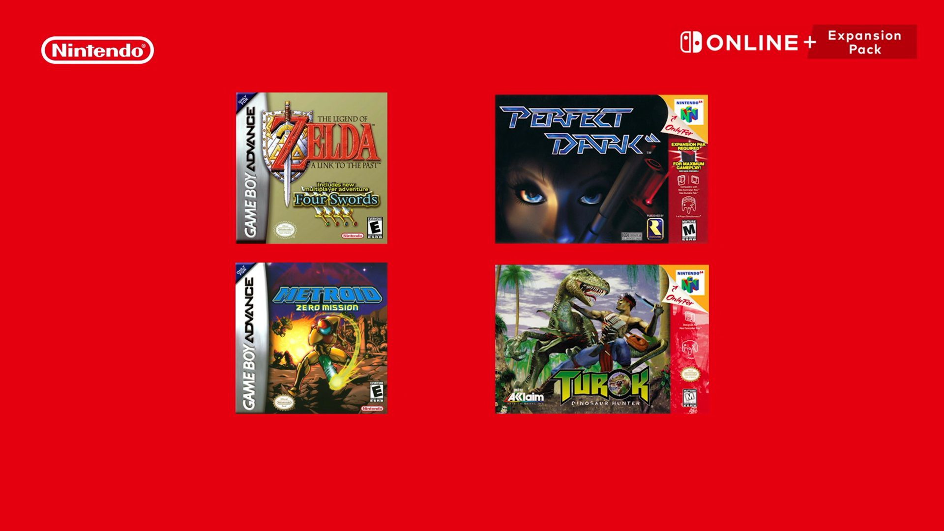 Nintendo Direct | Switch Online recebe Perfect Dark, Turok, Zelda: Four ...
