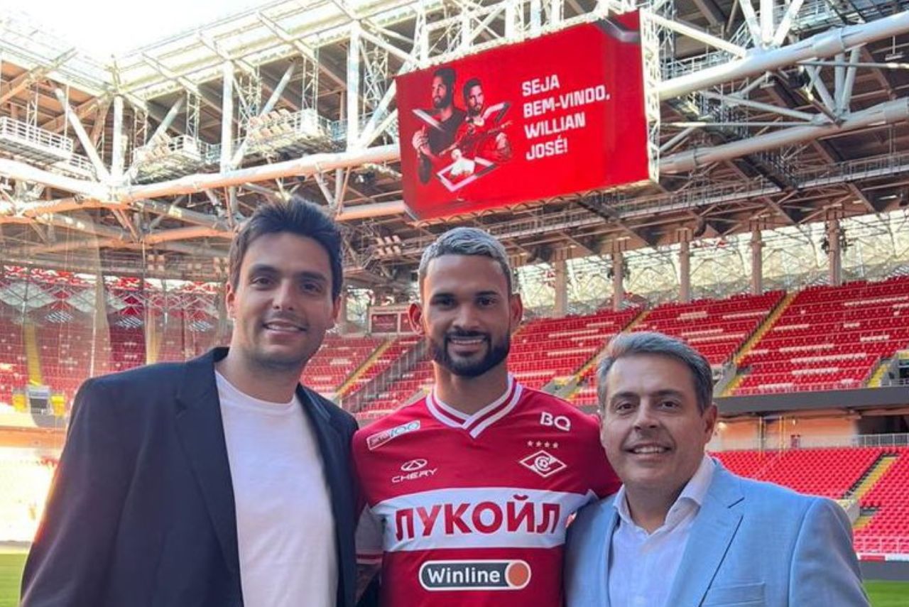 Atacante Willian José é anunciado pelo Spartak Moscou | Game Arena