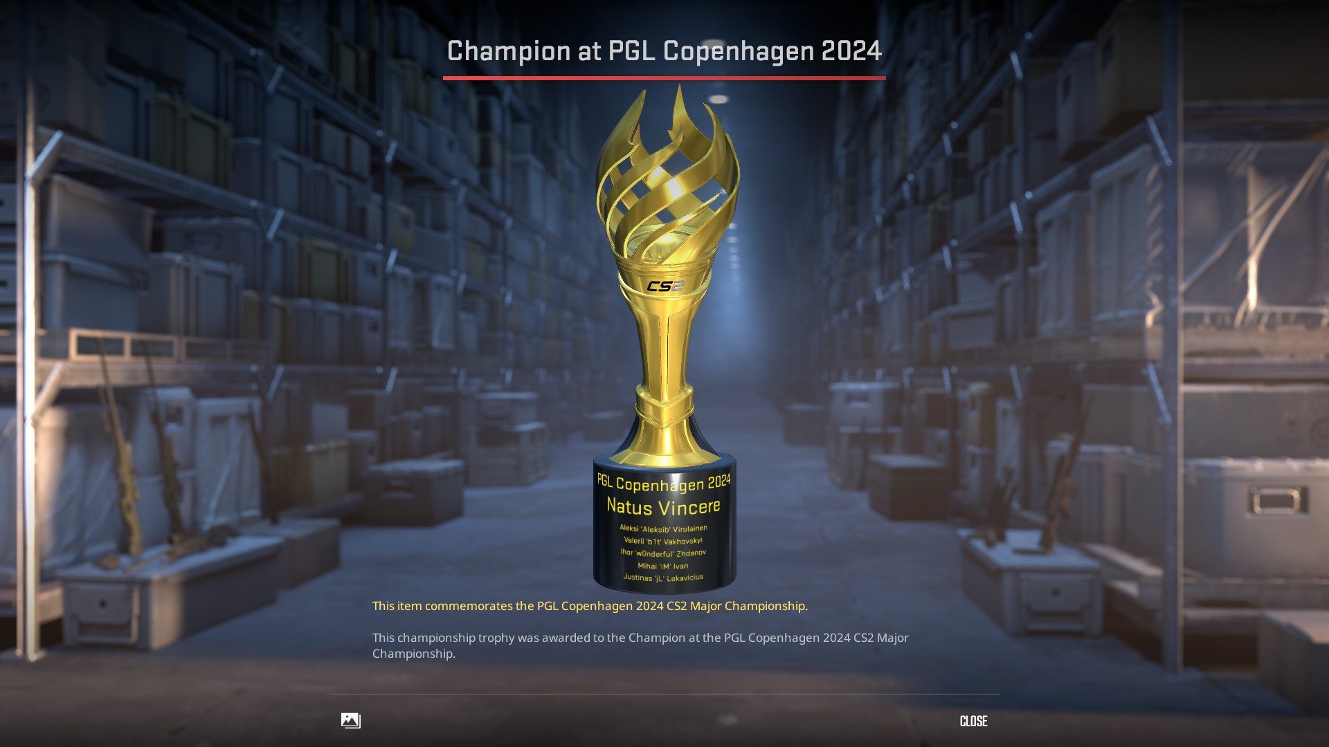 CS2: Valve, enfim, presenteia jogadores da NAVI com troféu virtual do Major | Game Arena