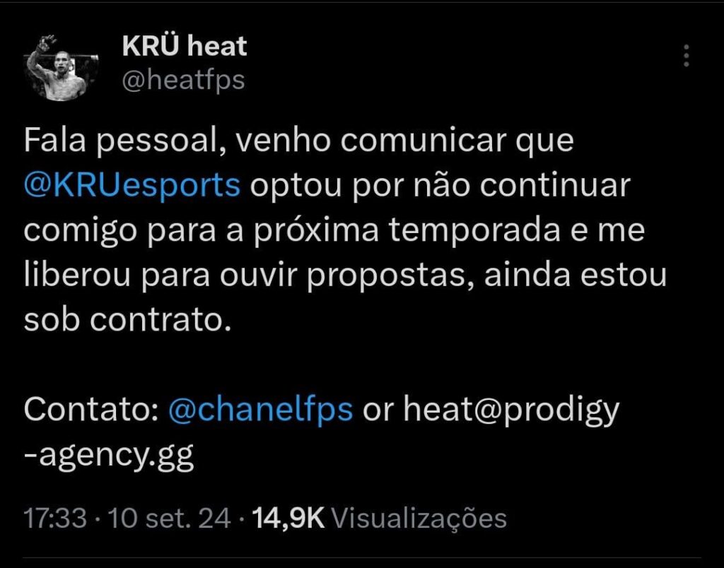 VALORANT: heat não seguirá no elenco da KRÜ - Web Rádio PQP