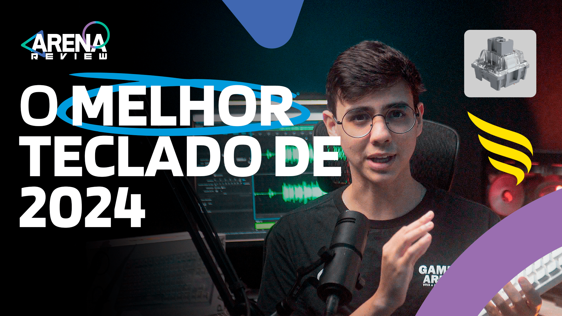 Teclado Fallen Pantera PRO: um dos melhores custo-benefício de 2024 ...