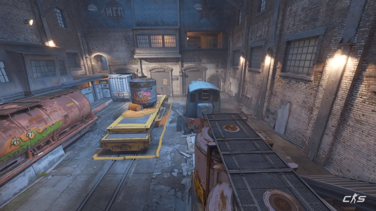 CS2: Train está de volta; veja fotos do novo visual do mapa | Game Arena