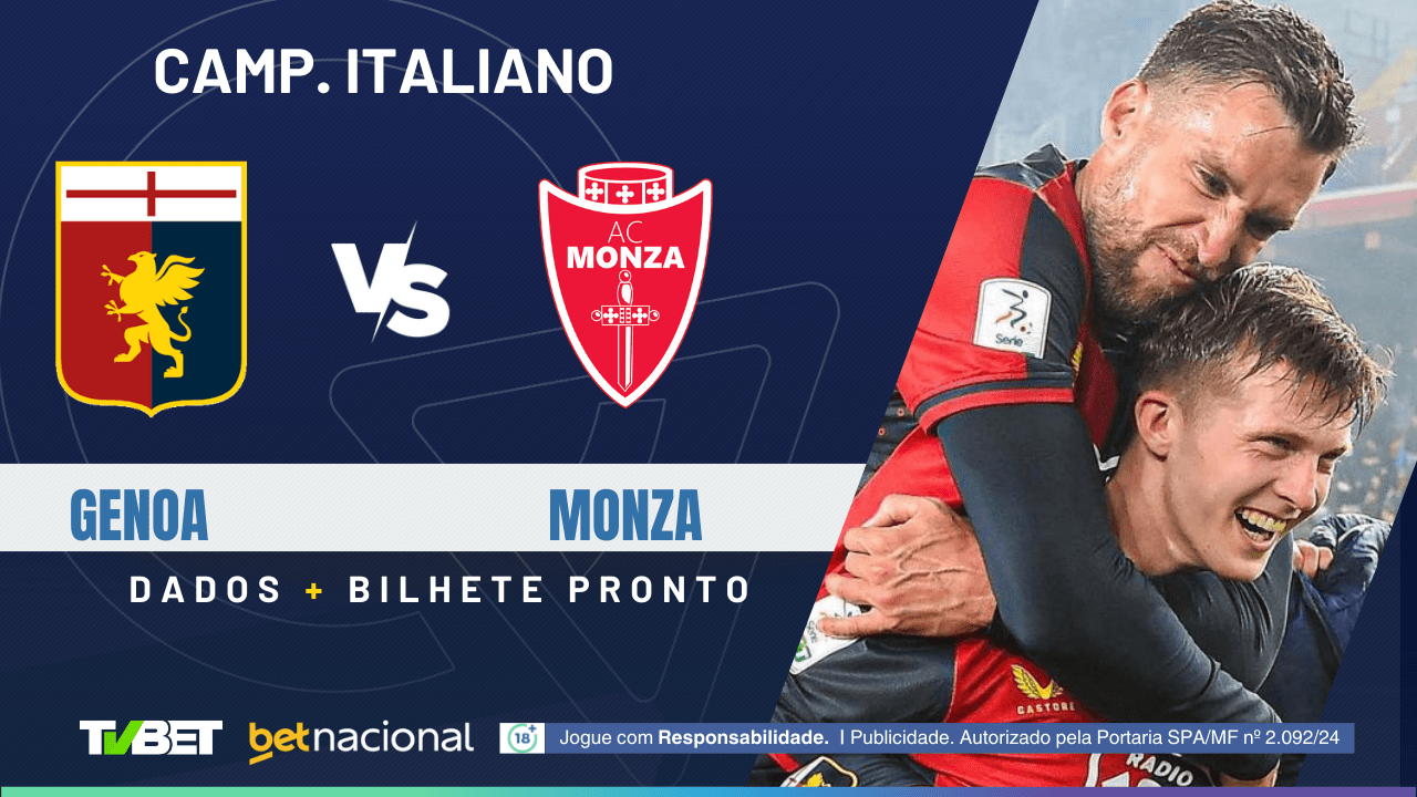 Genoa x Monza: tempo real, onde assistir, horário, escalações e ...