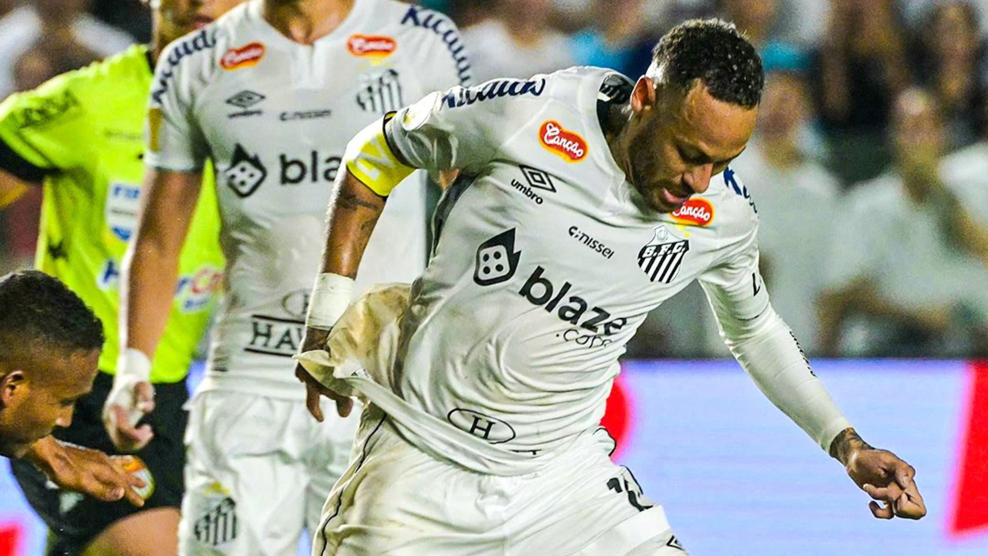 Neymar faz estreia pelo Santos no Paulistão 2025; veja lances | Game Arena