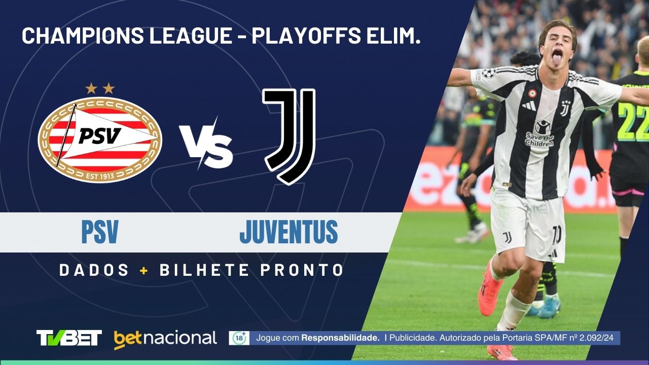 PSV x Juventus: tempo real, onde assistir, horário, escalações e ...