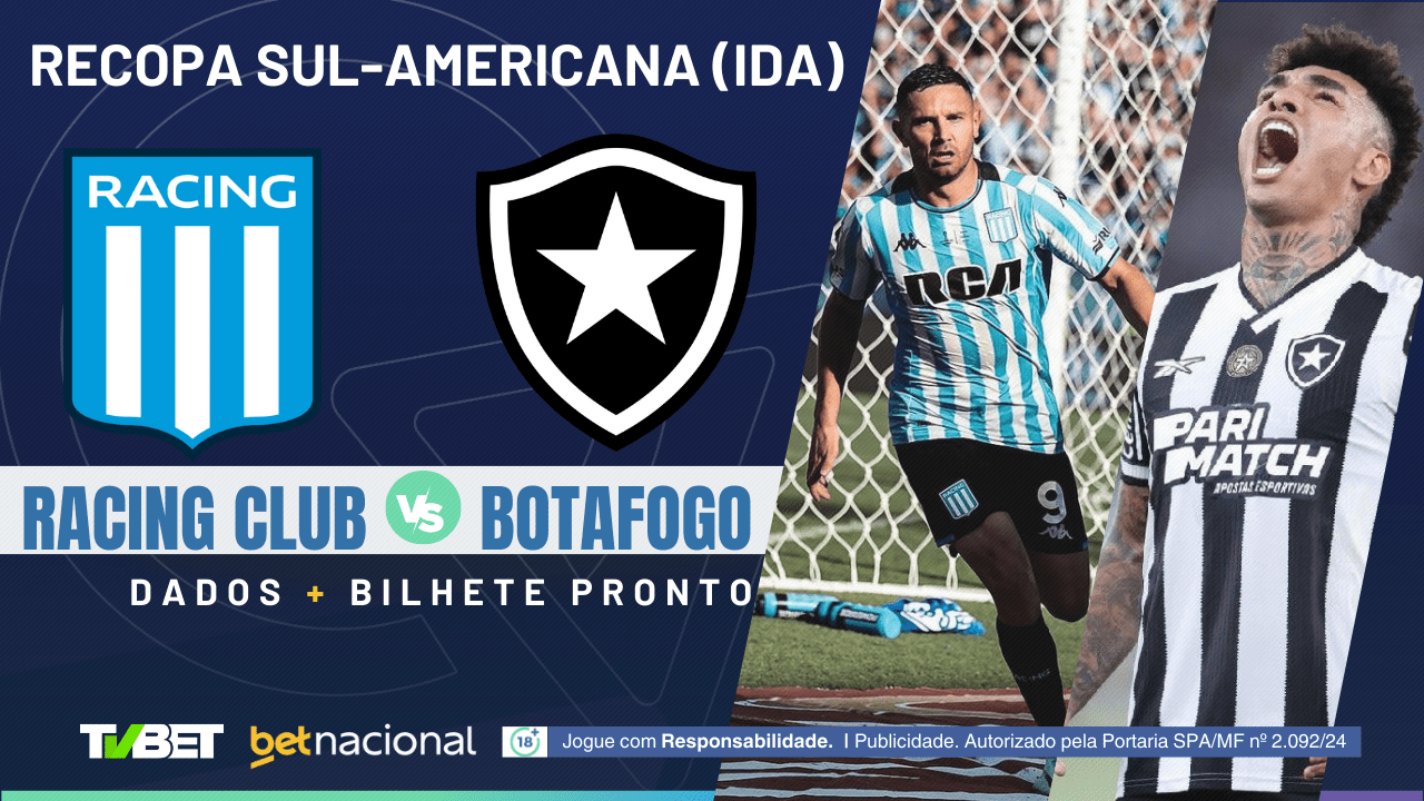 Racing Club x Botafogo: tempo real, onde assistir, horário, escalações ...