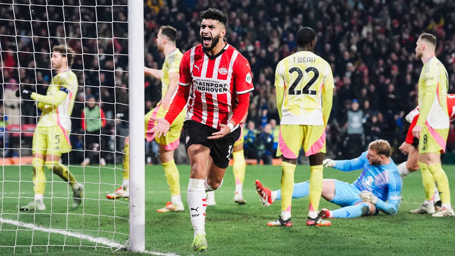 PSV elimina Juventus na prorrogação e avança às oitavas da Champions ...