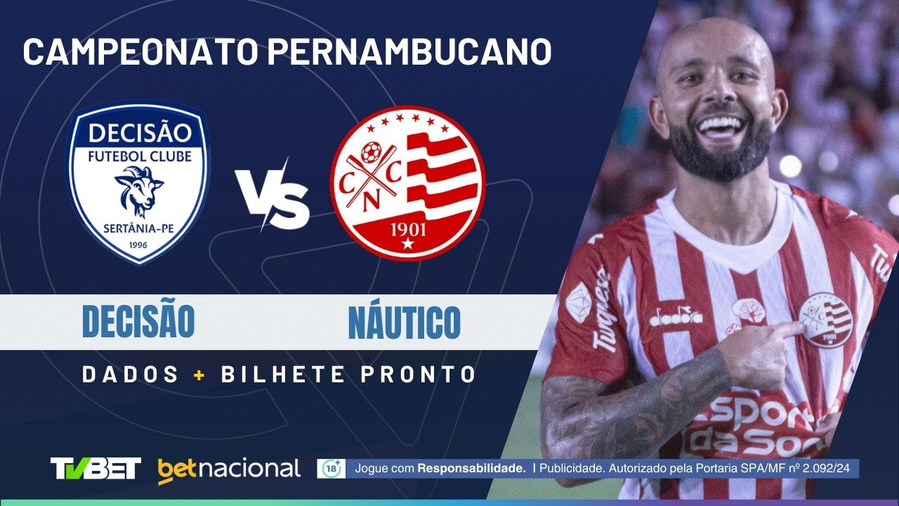 Decisão x Náutico: tempo real, onde assistir, horário, escalações e ...