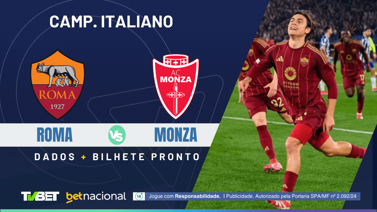Roma x Monza: tempo real, onde assistir, horário, escalações e palpites ...