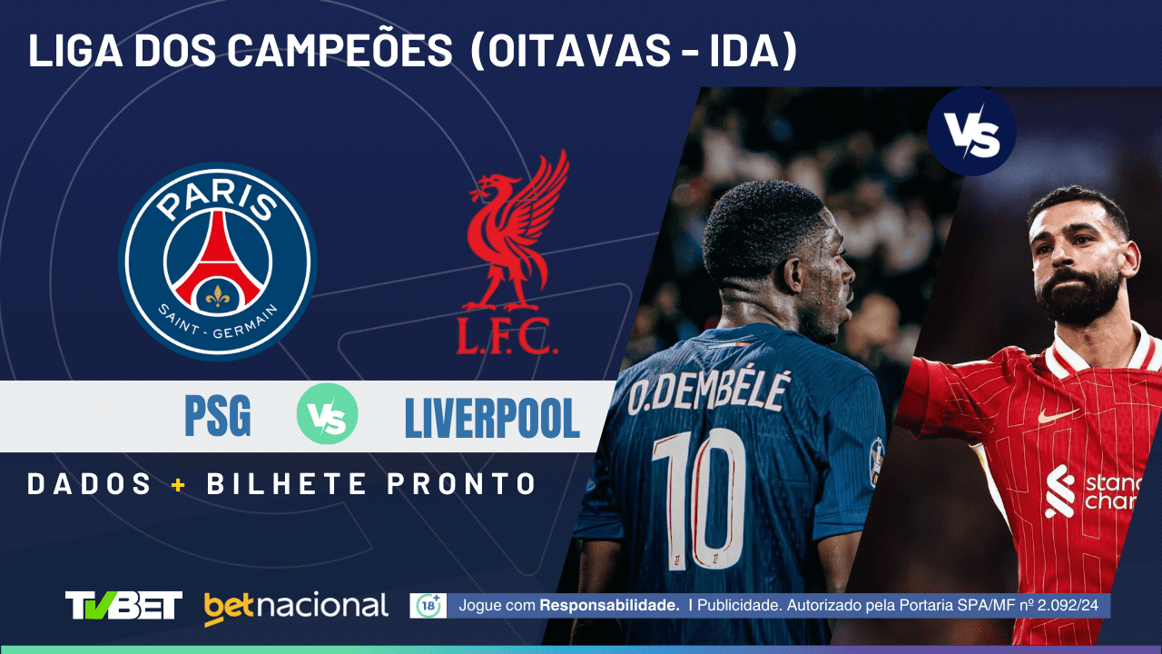 PSG x Liverpool: tempo real, onde assistir, horário, escalações e ...