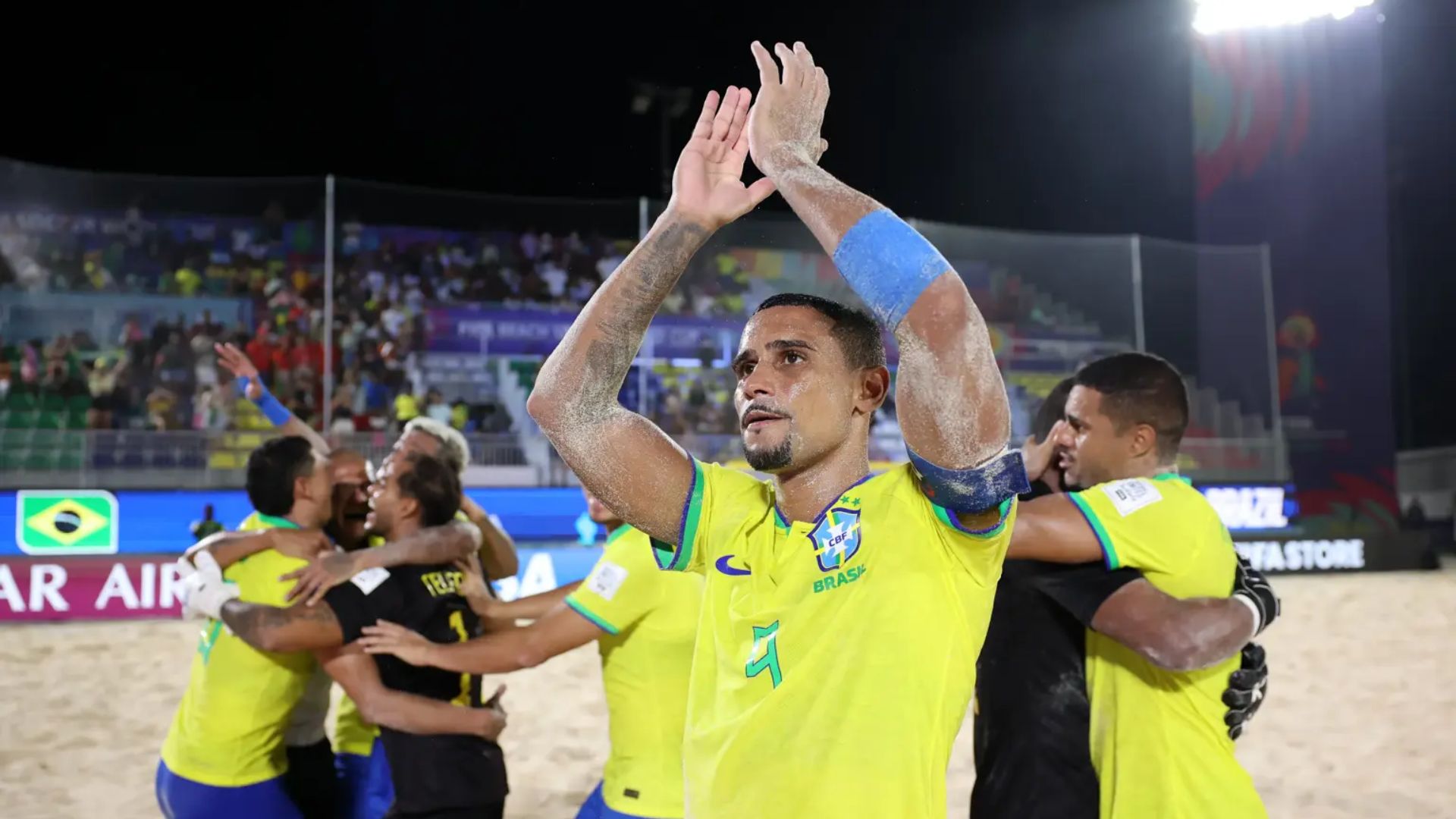 Brasil vence Belarus e é heptacampeão da Copa do Mundo de futebol areia ...