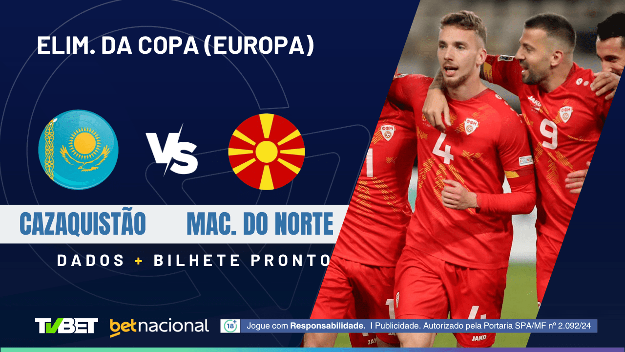 Cazaquistão x Macedônia do Norte: tempo real, onde assistir ao vivo ...