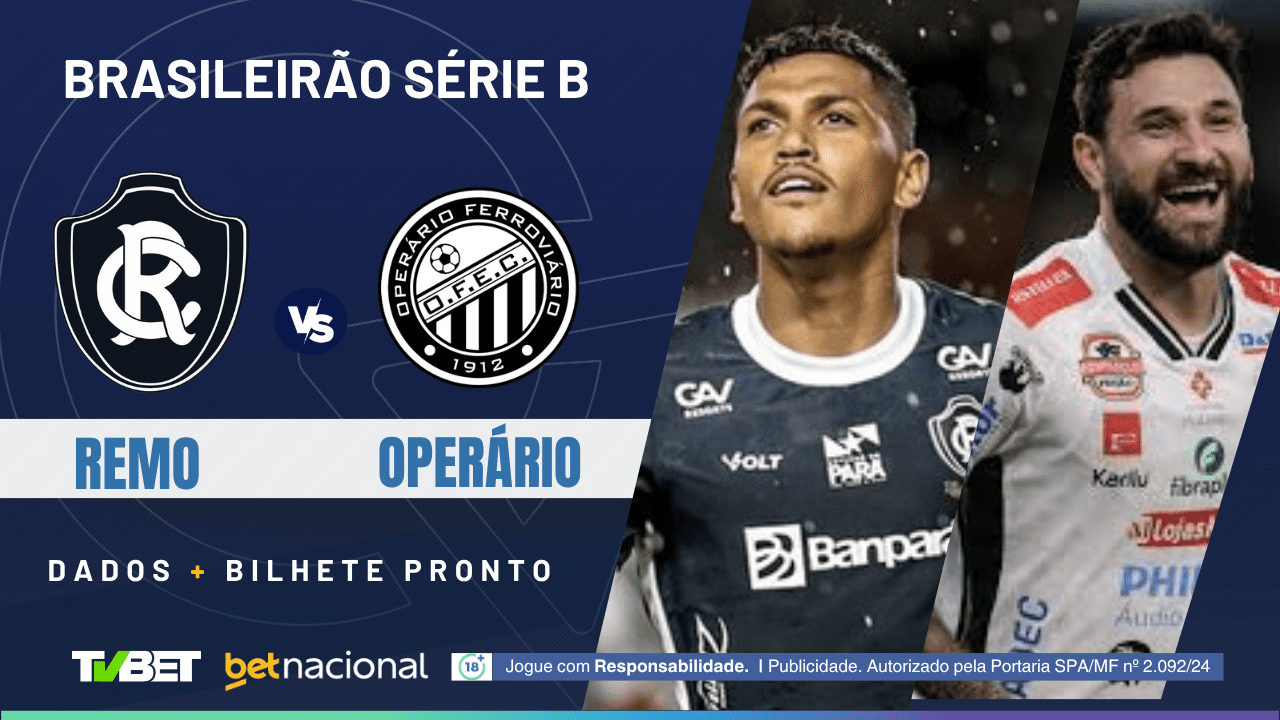 Remo x Operário: tempo real, onde assistir, horário, escalações e ...