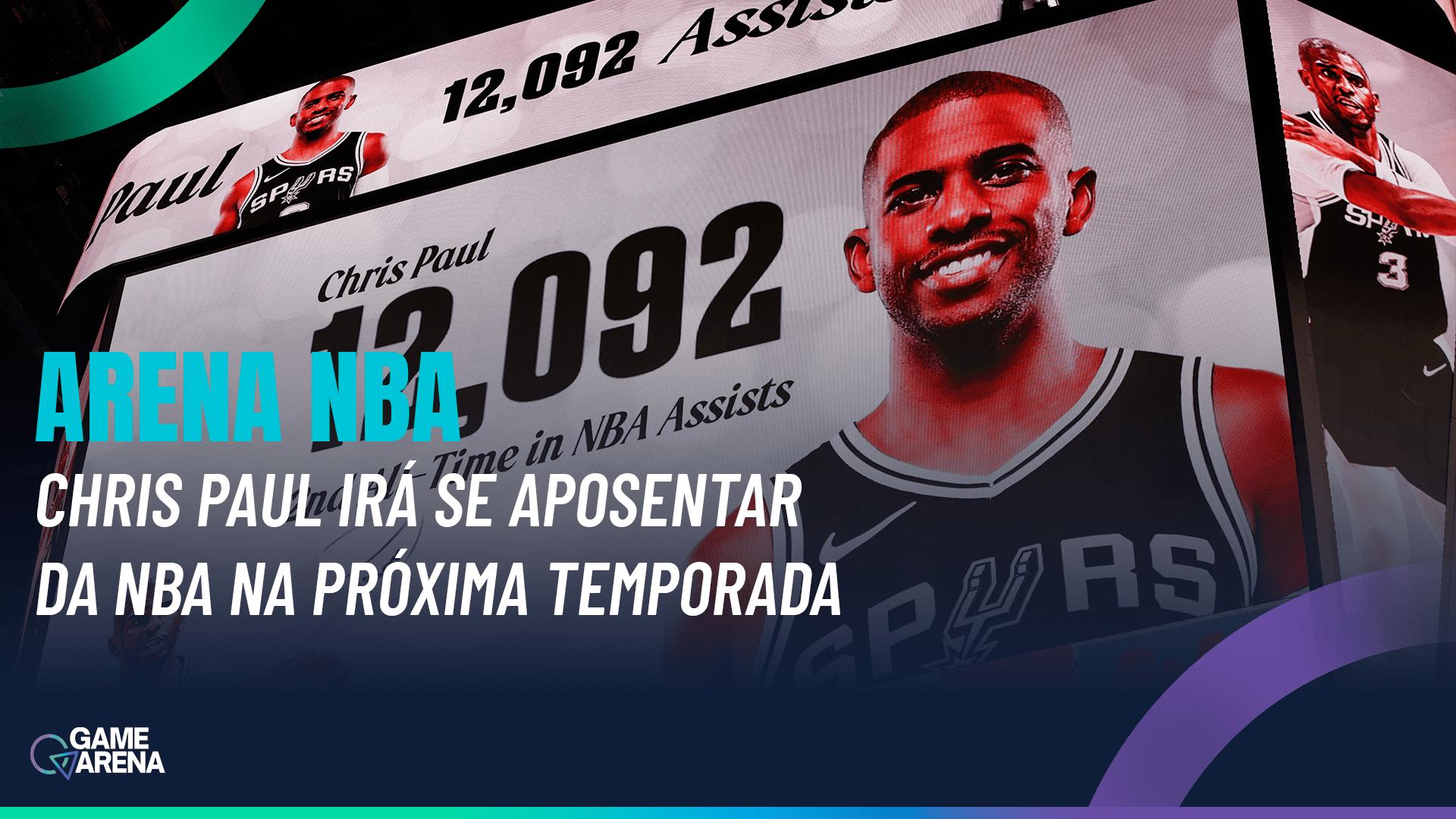 Arena NBA: Chris Paul anuncia aposentadoria e busca franquia para sua ...