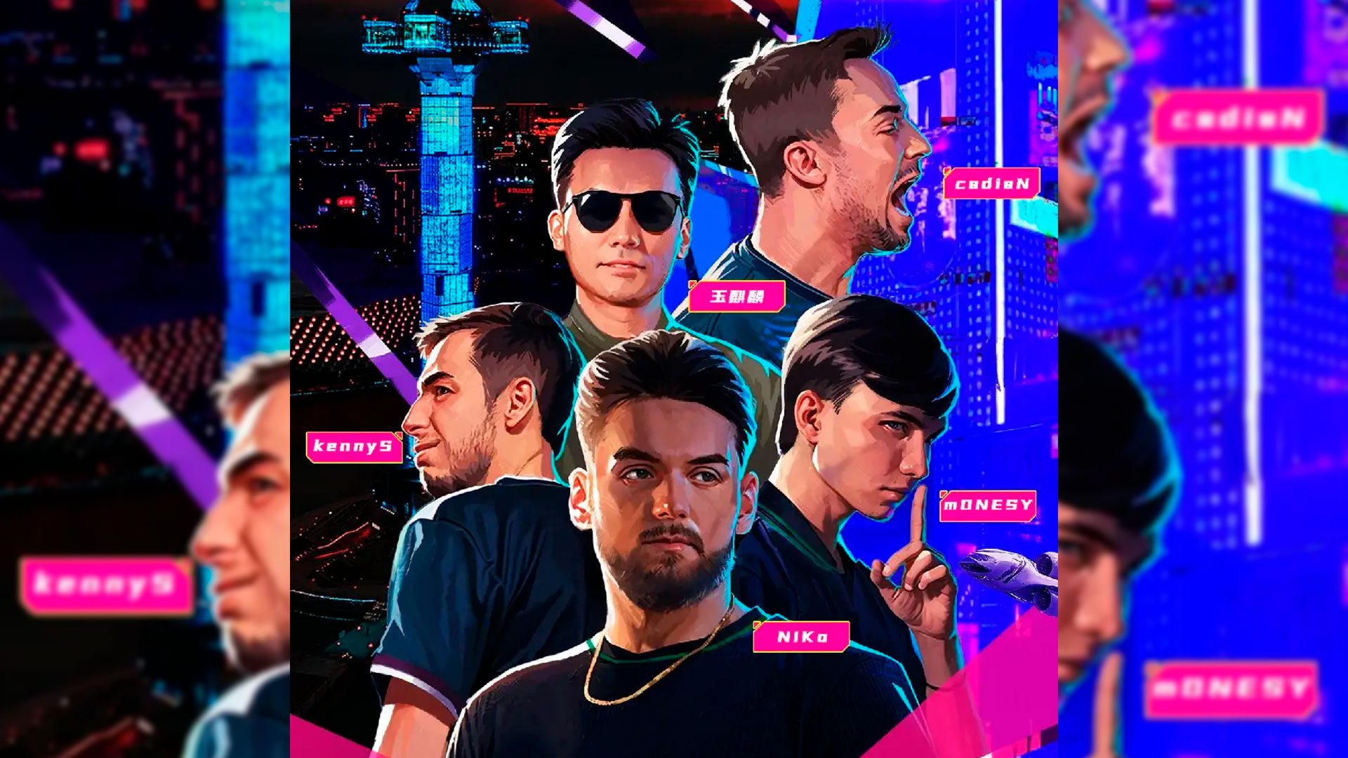 CS2: estrelas europeias se reúnem em showmatch na China contra times ...