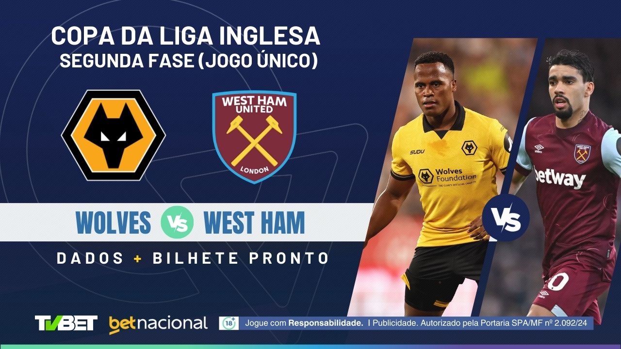 Wolves x West Ham: onde assistir, tempo real, horário, escalações e ...